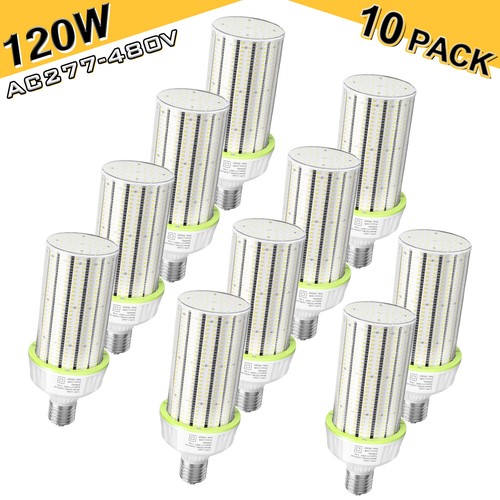 10PACK 120W Commercial LED Corn COB Bulb Light 5000K E39 Mogul Base ...