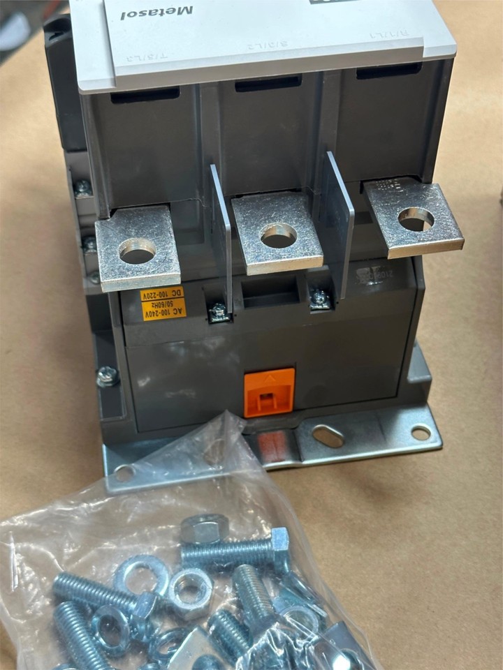 Metasol MC-400A 400A AC Contactor 3P Screw Type 100-240VAC 100-220VDC ...