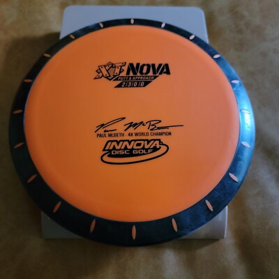 Innova XT Nova Paul McBeth 4x Disc Golf Putt Approach 164g Orange | eBay