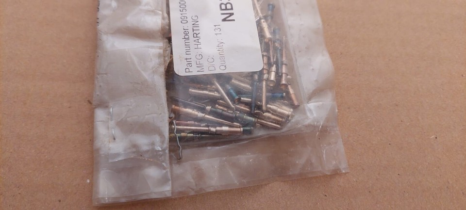 09150006103 - HARTING - 131 pcs - Contact M Crimp ST Cable Mount 20AWG ...