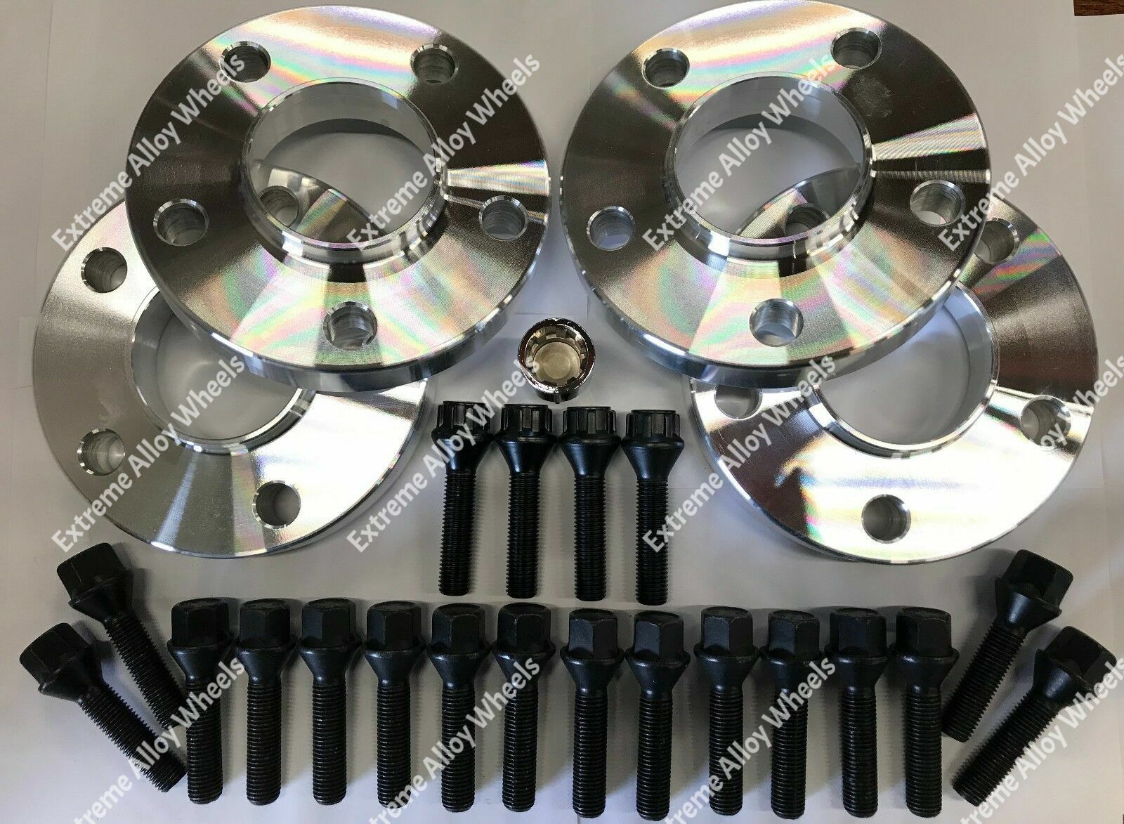 ALLOY WHEEL SPACERS 16mm / 20mm BMW X5 E70 M4X1.25 + LOCKERS SB CRUIZE ...