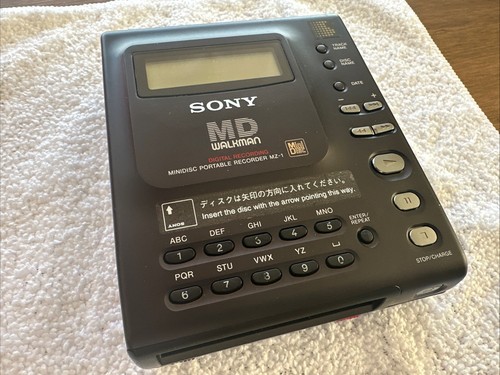 Sony - MZ-1 - MiniDisc - First MD Player-Recorder - Read Desc. | eBay