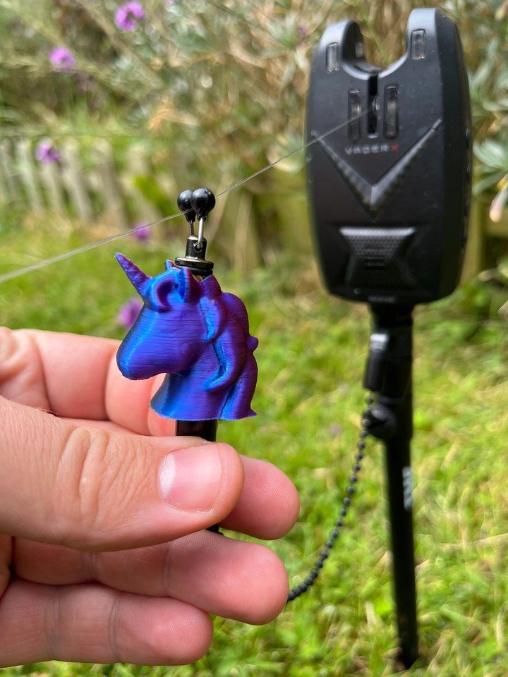 Custom Unicorn Carp Fishing Bobbins Metal Clips Bite Indicators | eBay UK