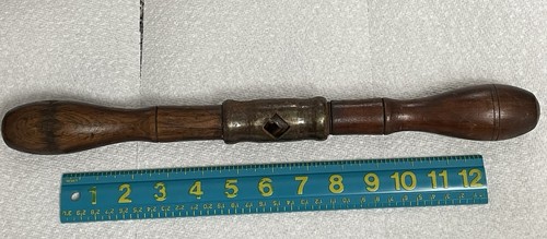 Vintage Auger Bit T-Handle Drill Bit Handle Wood And Iron Adjustable | eBay