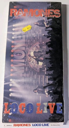 The Ramones Loco Live CD Longbox Box ONLY With Shrinkwrap Sire/Warner ...