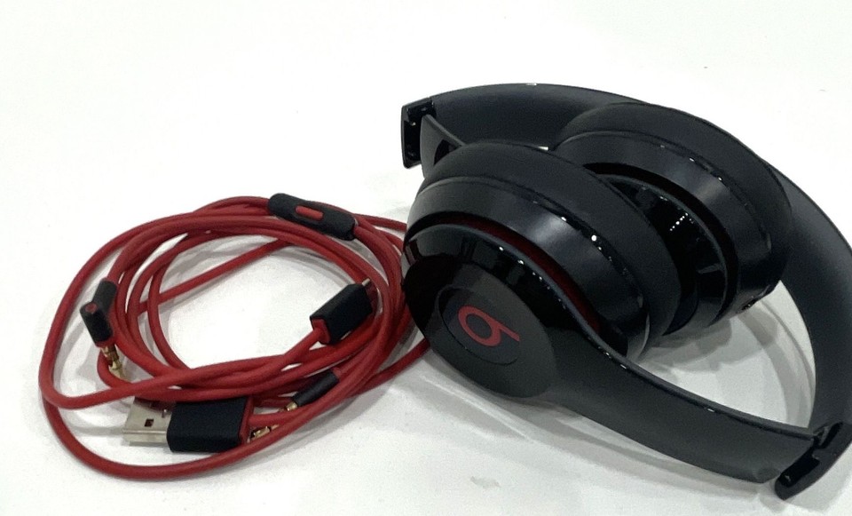 Beats By Dr Dre Black On Ear Wired Case Cable Mixr Headphones | eBay