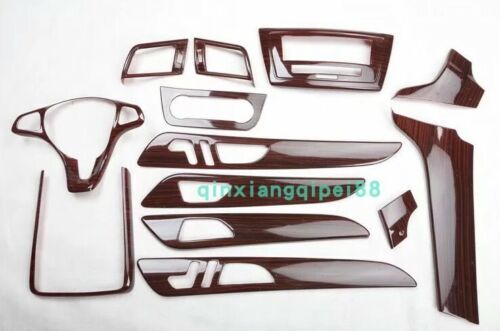 Peach wood grain Car Interior Kit Cover Trim For Mercedes-Benz GLE 2015 ...