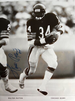 Walter Payton Signed Autographed 8x10 Photo | eBay