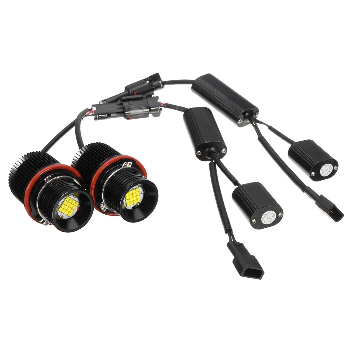 For BMW E39 E60 E63 E65 X3 X5 160W White LED Angel Eyes Halo Ring ...