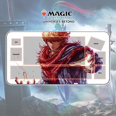 Playmat Joshua - MTG Magic The Gathering x Final Fantasy | eBay