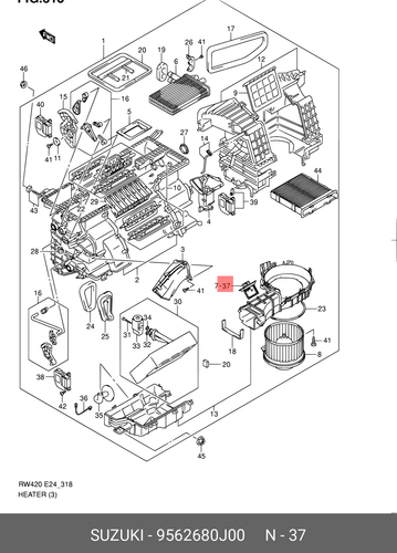 Genuine OE Resistor Assembly 9562680J00 for Suzuki 95626-80J00 | eBay.de