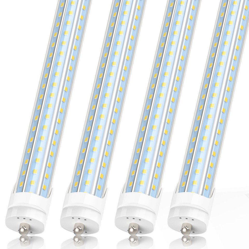 T8 8FT LED Tube Light Bulbs 45W 72W FA8 Single Pin 120W 8 Foot LED Shop ...