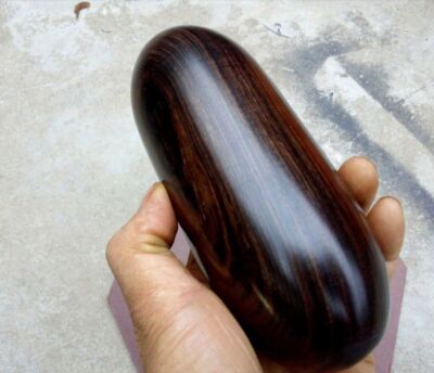 Ebony Wood Tai Chi Wushu Ruler Stick Chinese Martial Arts Kung Fu Bang ...