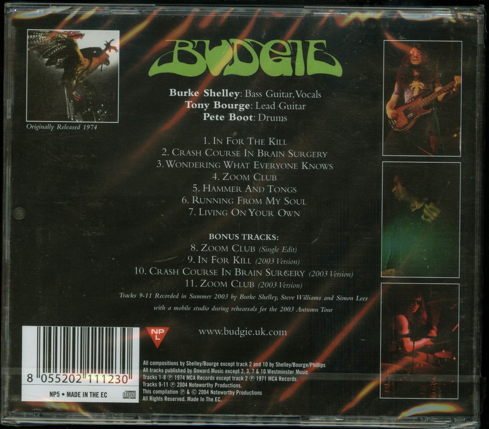 In for the Kill by Budgie (CD, 2007) for sale online | eBay