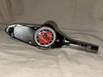 Snap-On TE3FUA Torqometer Dial Torque Wrench, 1/4 in Drive 0-30 Inch Pounds 2 | eBay