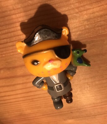 Octonauts Calico Jack Kwazii’s Cousin/ Family Toy Figure Pirate Parrot ...
