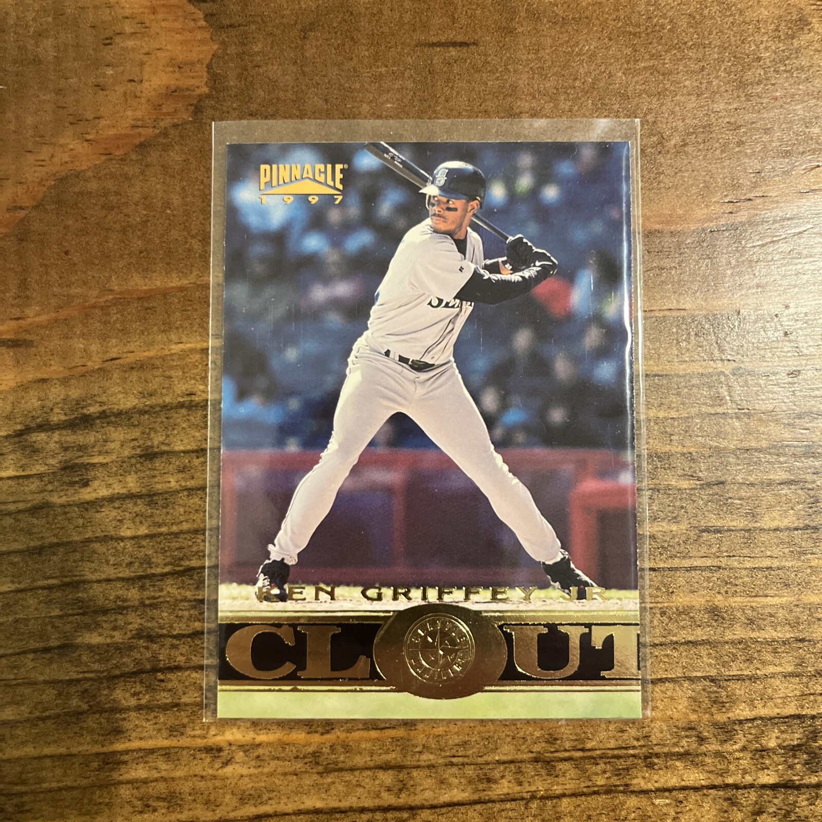 🔥1997 Pinnacle Clout KEN GRIFFEY JR Insert Card #193 HOF Mariners NM/M ...