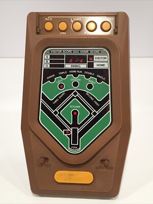 Vintage 1981 Tandy Electronic 2-Player Baseball Handheld Game - Tested ...