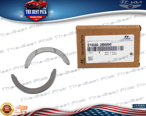 ⭐GENUINE⭐ Crankshaft Crank-Thrust Bearing For 12-17 HYUNDAI Accent ...