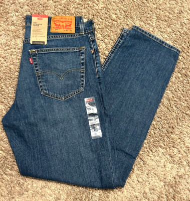 Levi's 541 Athletic Taper Jeans Blue W Stretch Size 31X32 NWT 0742 J6 ...