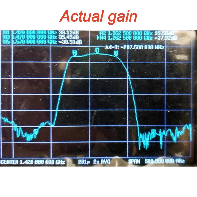 1420 MHz LNA (Low Noise Amplifier) RF Amplifier Signal/Power Amplifier ...