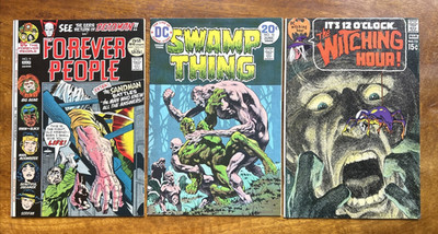 Swamp Thing 10 Forever People 9 The Witching Hour 13 1974 DC | eBay