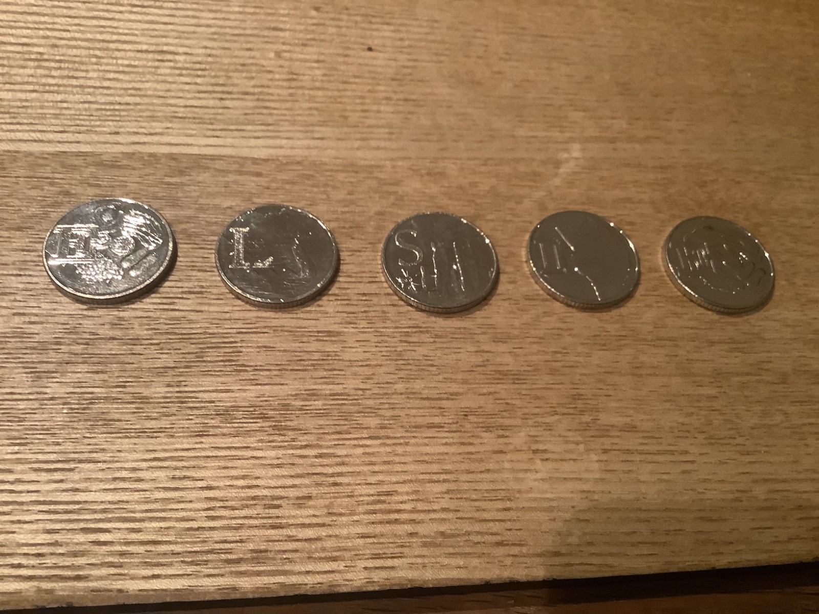5 x UNCIRCULATED 2018 A-Z ALPHABET 10p COINS. LETTERS. E L S I E | eBay UK