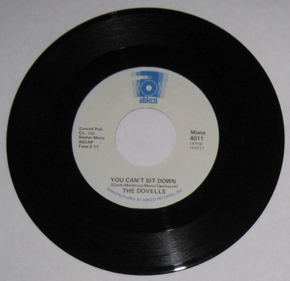 The Dovells - reissue 45 - "The Bristol Stomp" / "You Can't Sit Down ...
