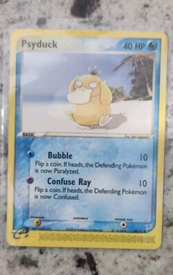 Psyduck 44/95 Pokemon TCG Card EX TEAM MAGMA VS TEAM AQUA Lightly ...
