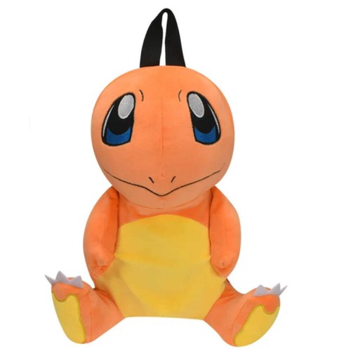Charmander Plush Backpack – 13" Pokemon Fire-Type Bag for Kids ...