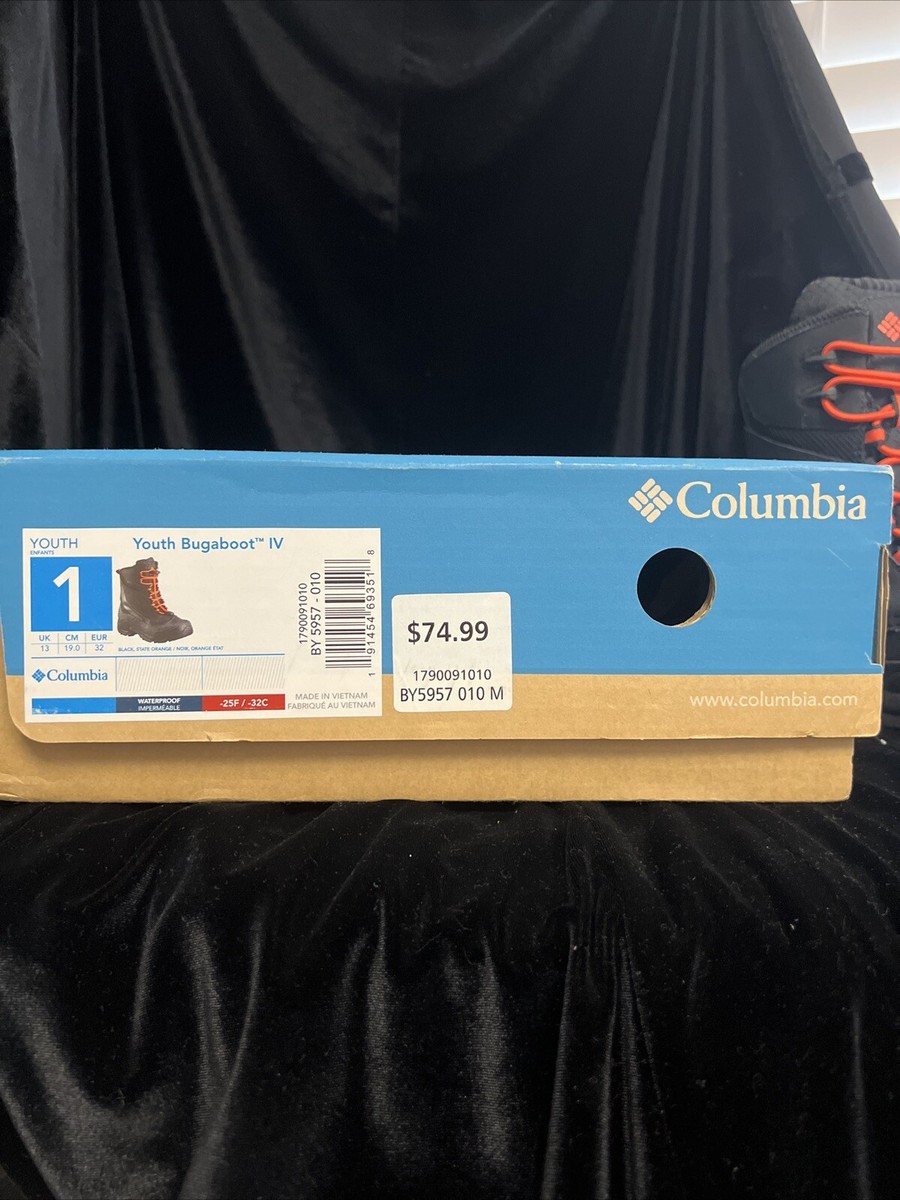 Youth Cold Weather Boots Columbia Youth Bugaboot IV Winter Boots ...