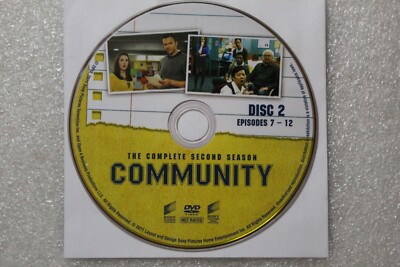 Community Season 2 Disc 2 DVD | eBay
