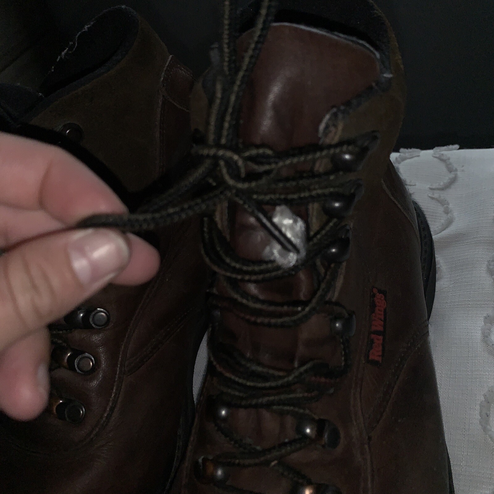 red wing boots women size 7 ansi z41 pt99 steel toe | eBay