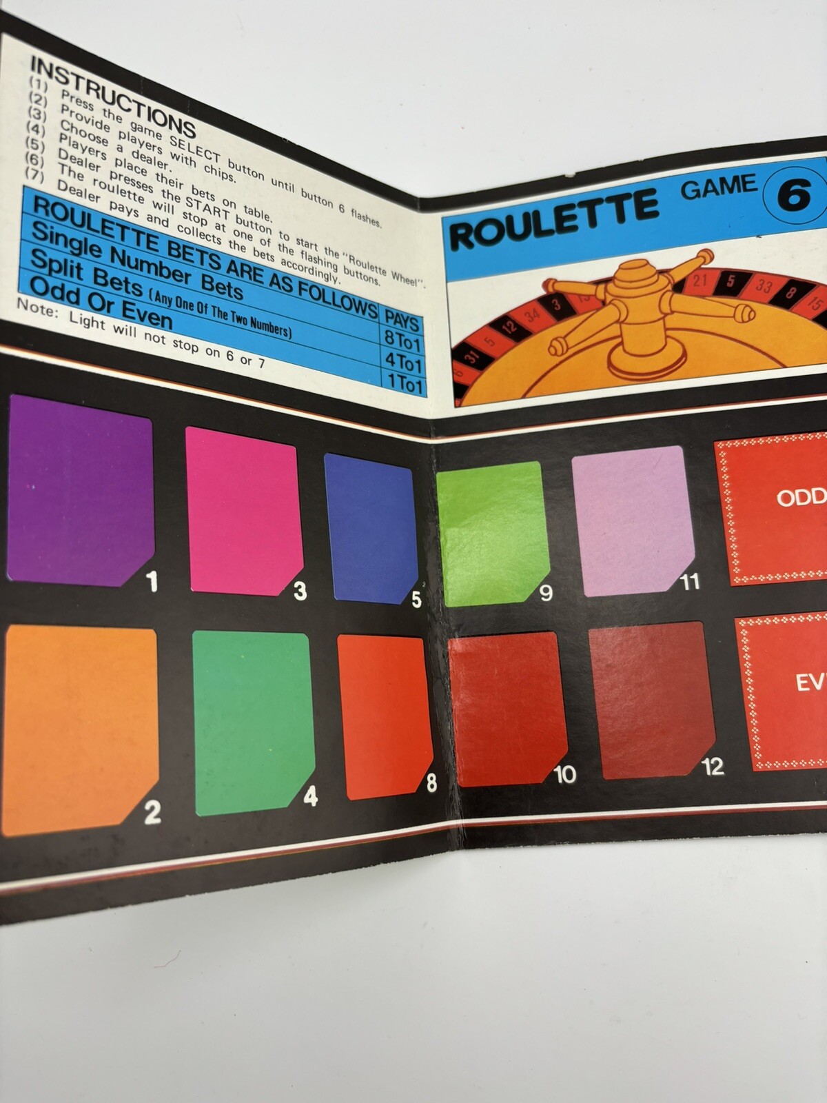Radio Shack Computerized Arcade 12 Games In 1 Includes Instructions And ...