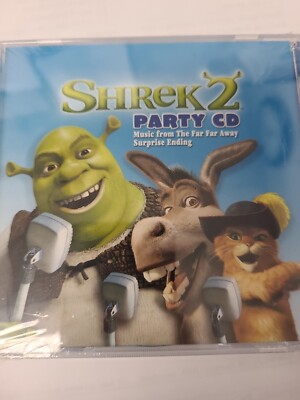 Shrek 2 Party CD Misic From The Far Far Away Suprise Ending Sealed CD ...