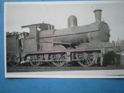 PHOTO LNER EX NER WORSDELL CLASS J27 0-6-0 5817 | eBay UK