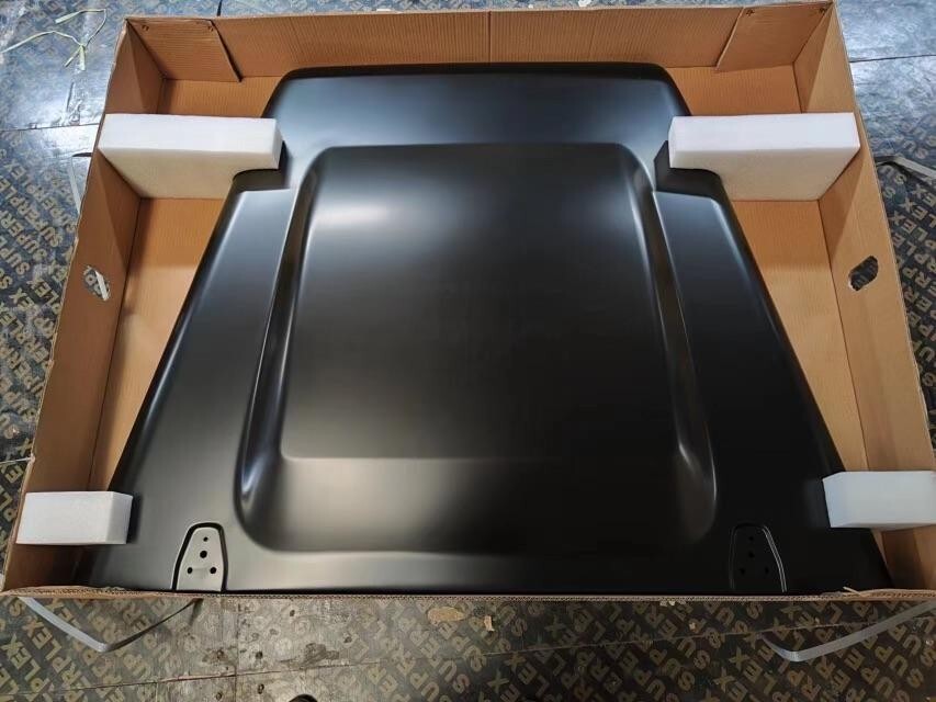 Land Rover DEFENDER PUMA Steel Bonnet HOOD BKA710140 1992 1995 1997 ...