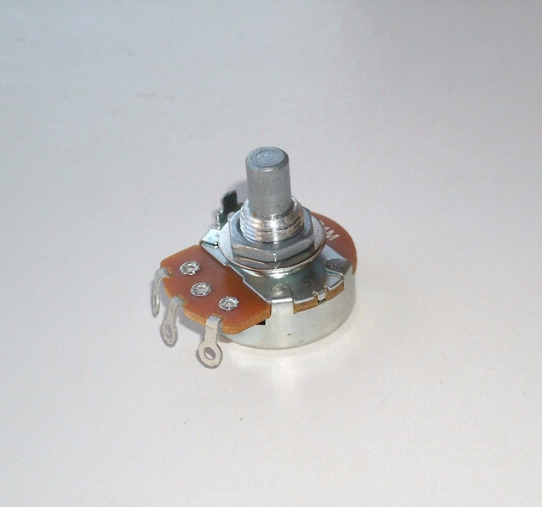 Alpha amp potentiometer, 1 MEG LINEAR, fits many Vintage amps, 24mm ...