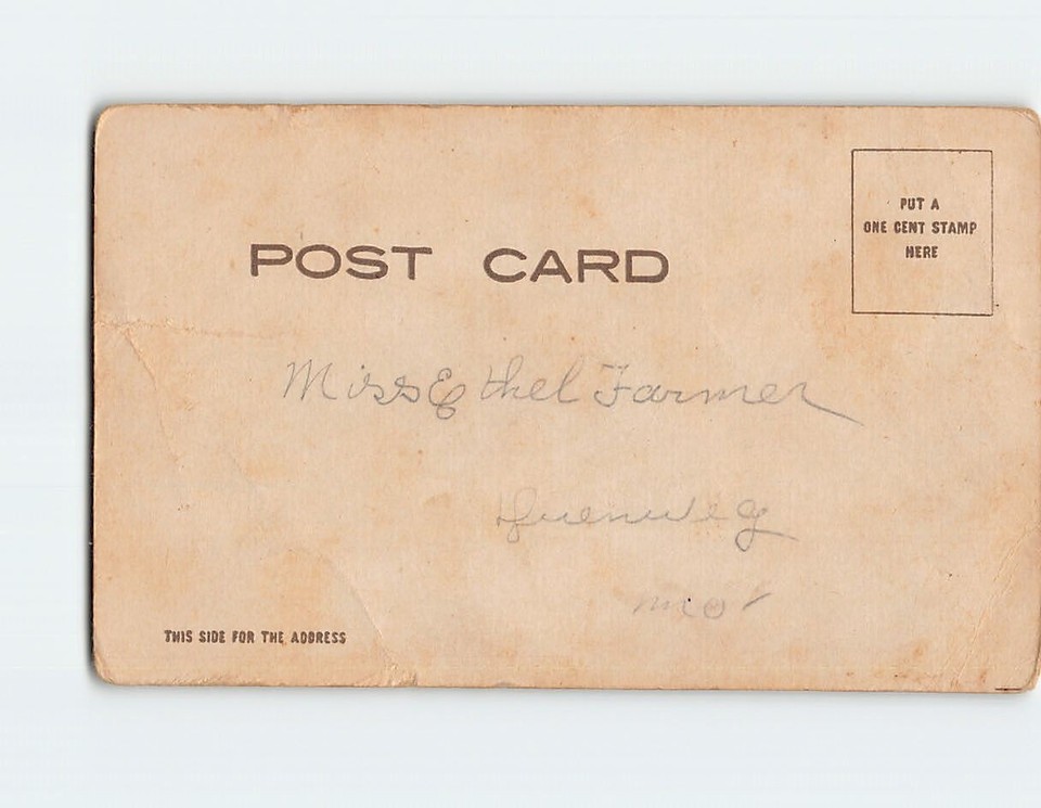 Postcard Greeting Card with Quote and Big Headed Lady Comic Art Print ...