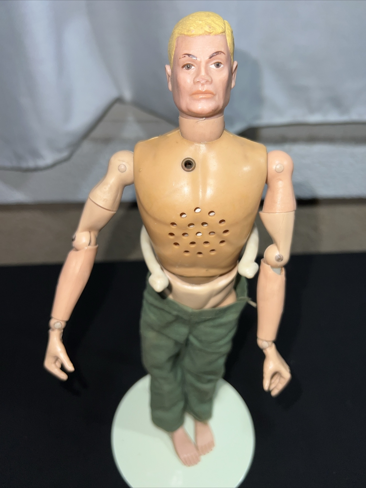 VINTAGE TALKING GI JOE 1964 BLONDE ACTION FIGURE 12” | eBay