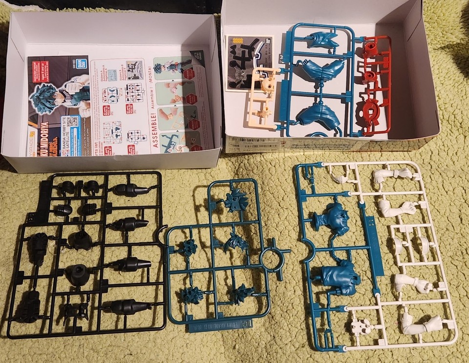 Bandai My Hero Academia Izuku Midoriya Funimation Entry Level Model Kit ...