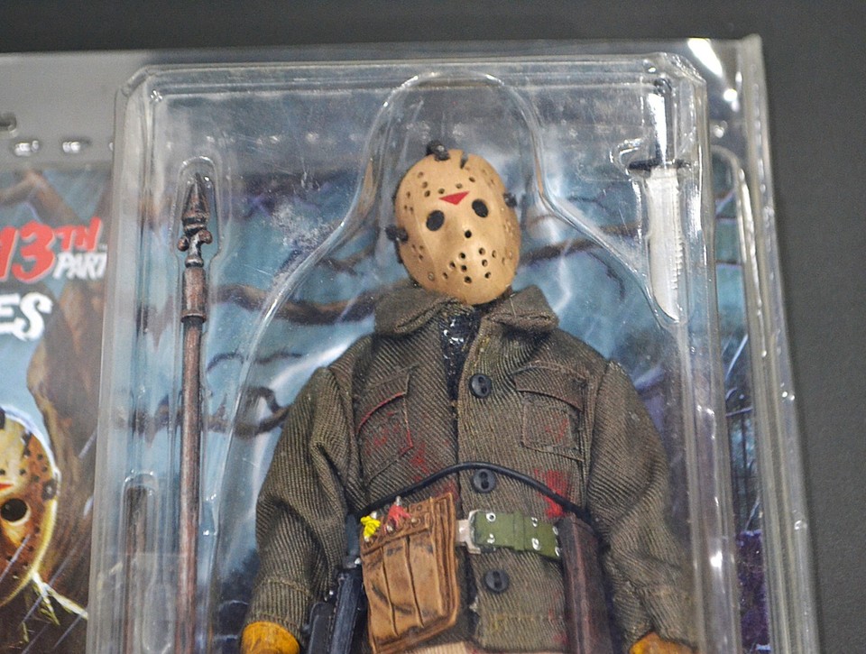 FRIDAY THE 13TH JASON LIVES 8" CLOTHED Action Figure NECA NEW Jason ...