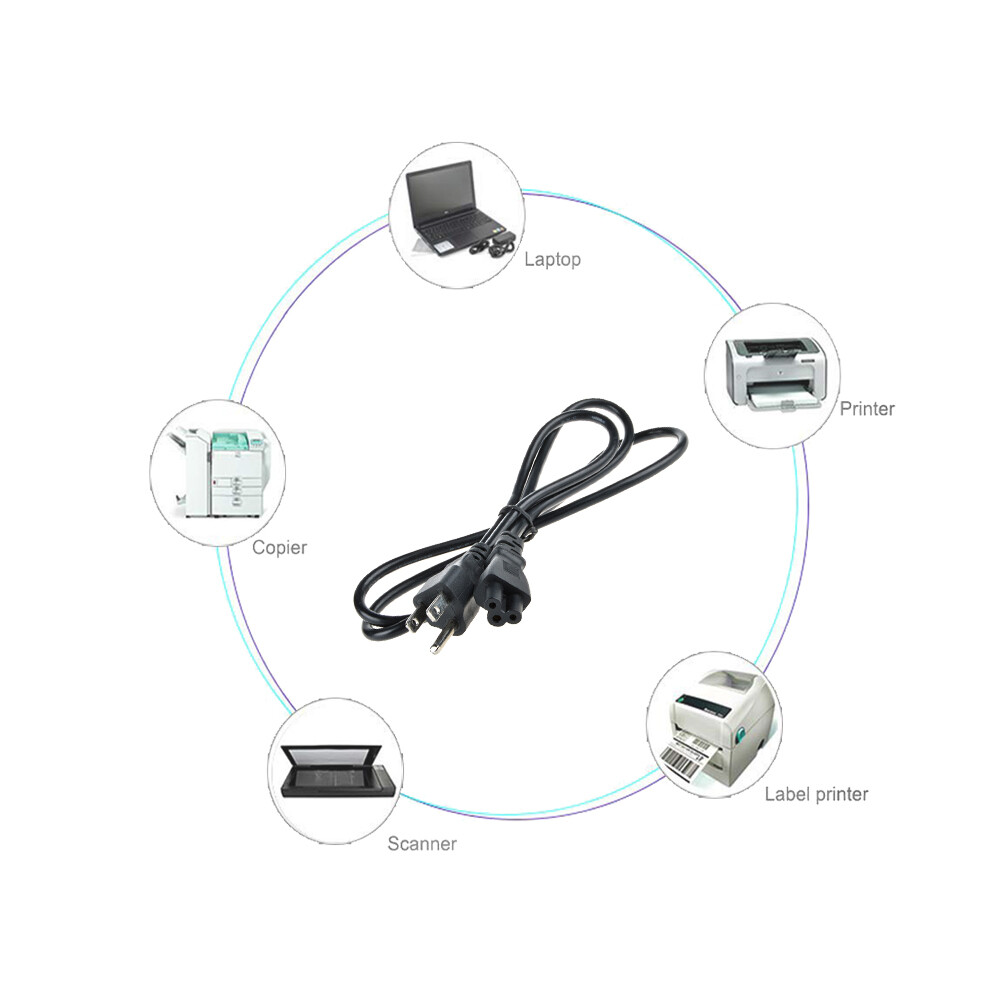 AC Power Cable Cord Lead For Zebra ZP 450 CTP ZP 500 Plus Thermal Label ...
