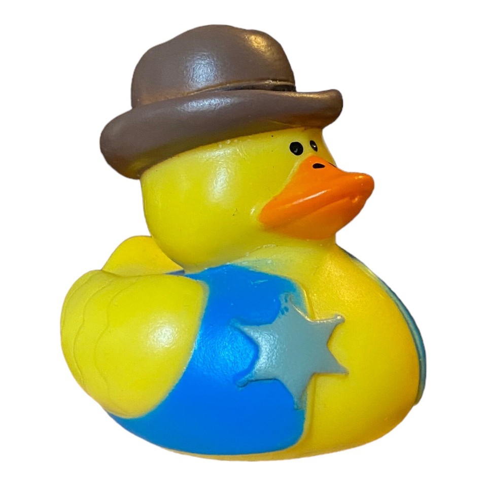 Mountain Man Treasure Rubber Reseller Duck - Cowboy Marshall Sheriff ...