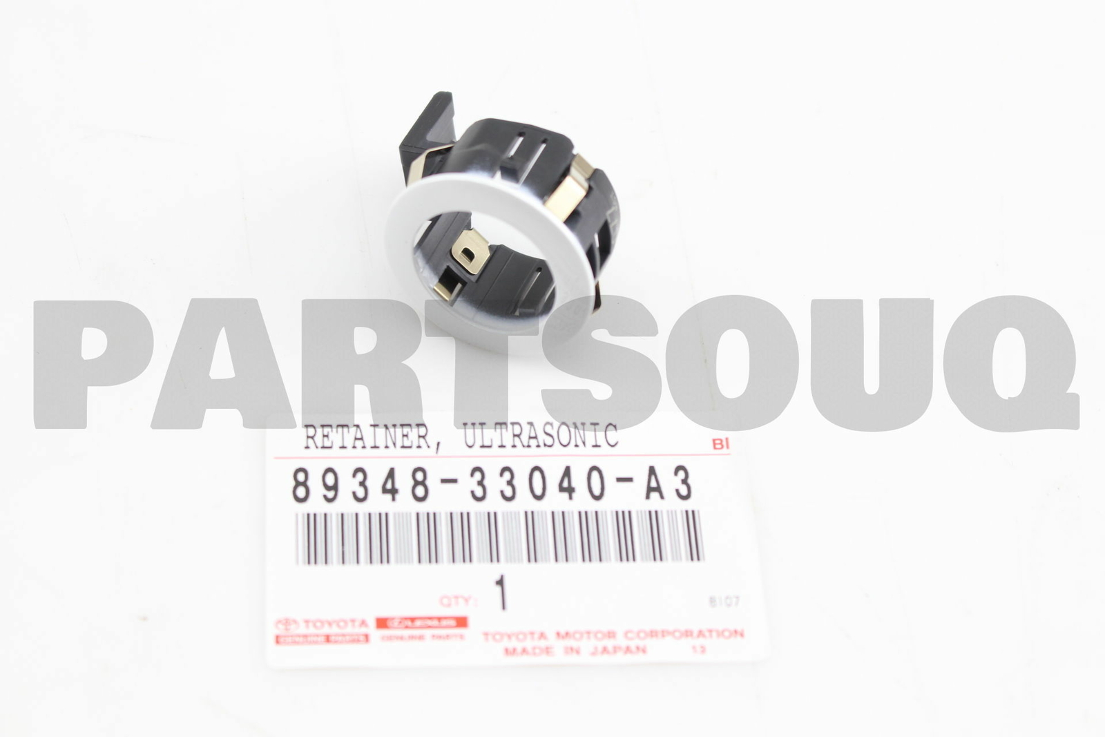 8934833040A3 Genuine Toyota RETAINER, ULTRASONIC SENSOR, NO.2 89348 ...