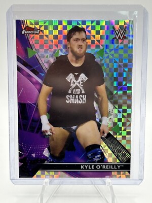 2021 Topps Finest WWE X Fractor Refractor #90 Kyle O’Reilly - AEW NXT ...