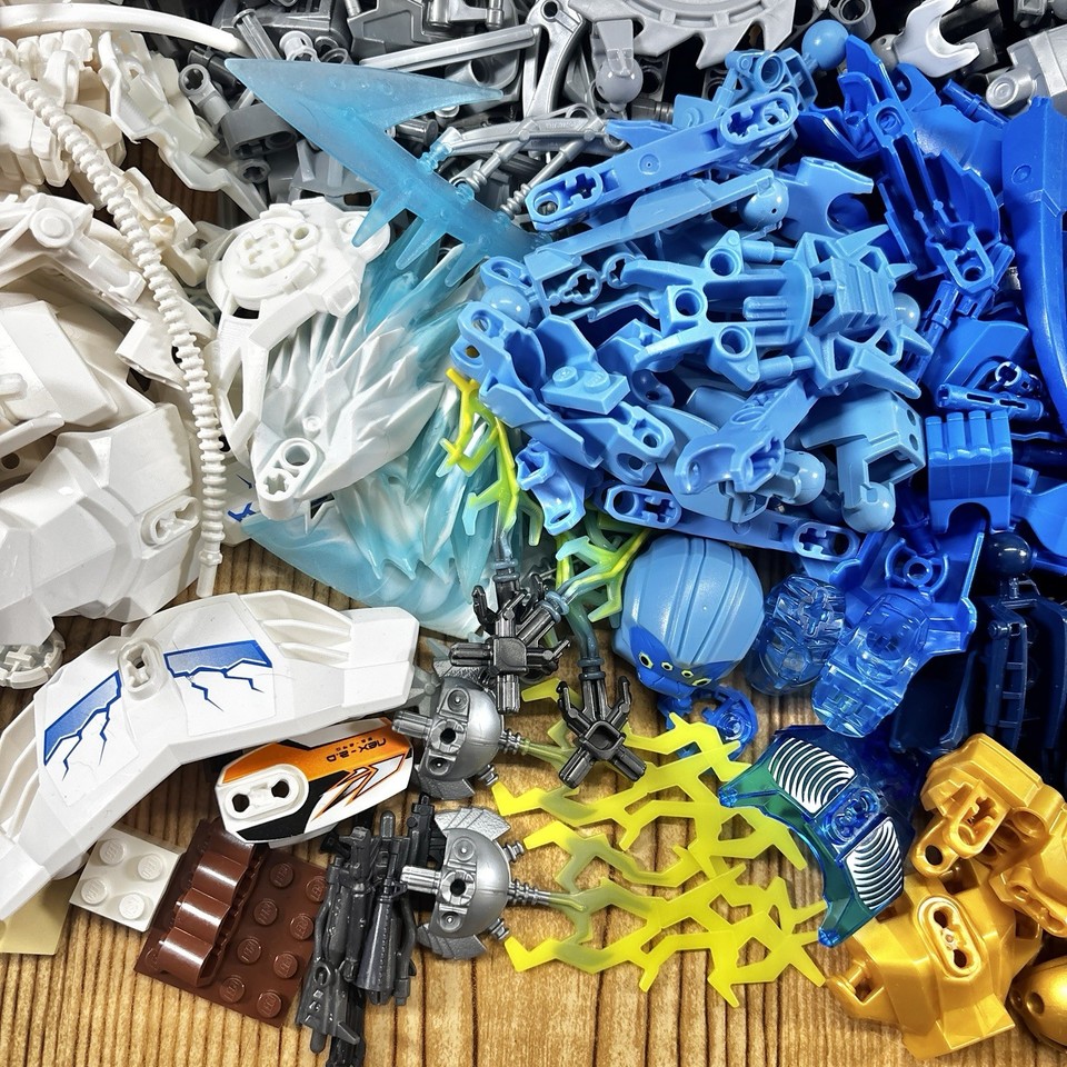6Lbs LEGO Bionicle Hero Factory Technic Parts Pieces Brick Bike Weapon ...