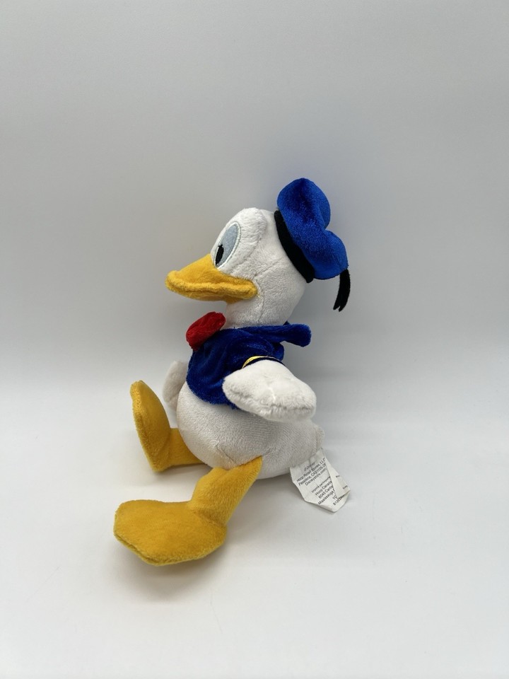 Disney Donald Duck Plush Toy Doll 9” Authentic Stuffed Animal Pre-owned ...