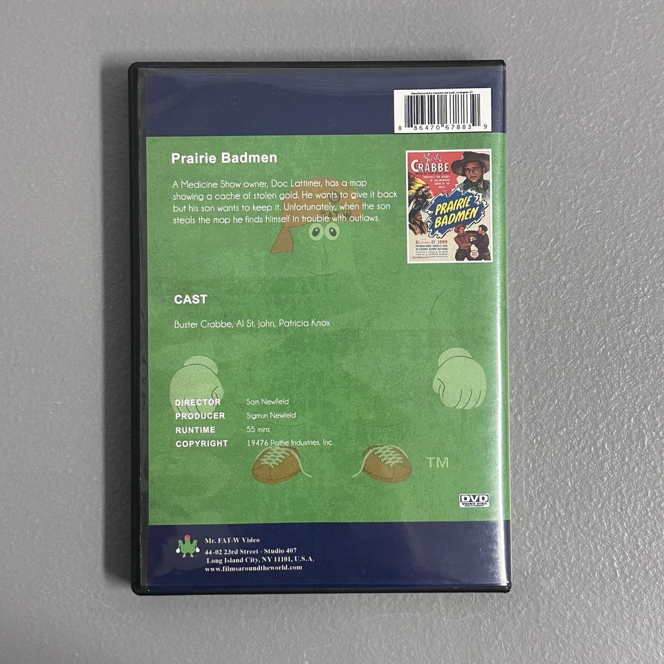 Prairie Badmen (DVD) Patricia Knox Charles King Budd Buster Edward ...
