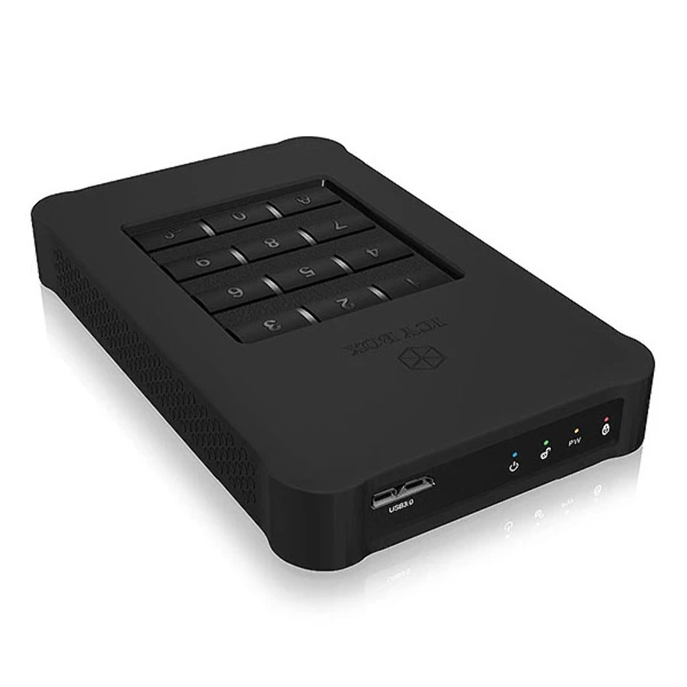 Icy Box Ib289U3 Usb Keypad Encrypted Enclosure For Sata Ssd Hdd | eBay
